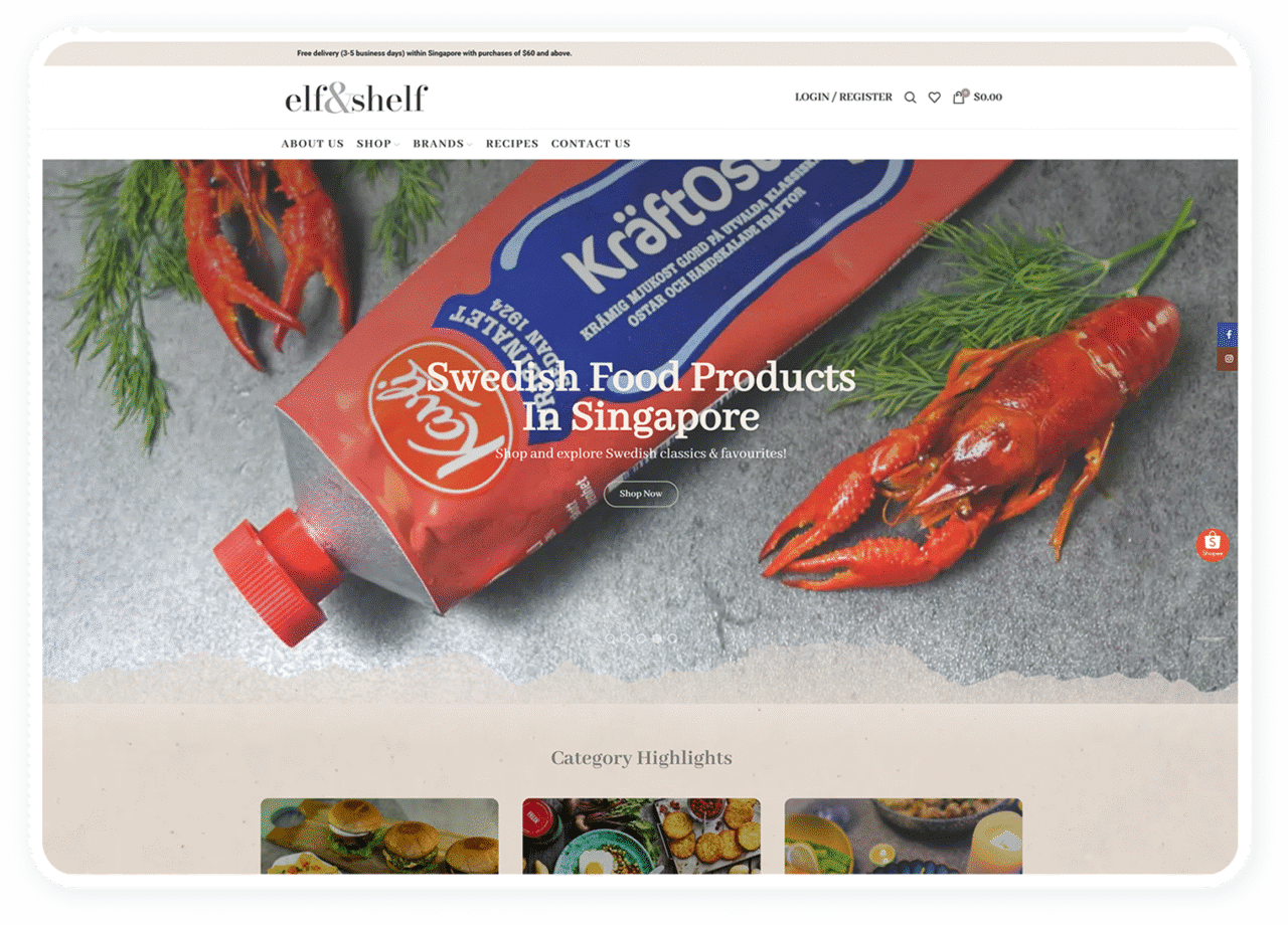 Elf & Shelf | Web Design Singapore | Digital Marketing Services